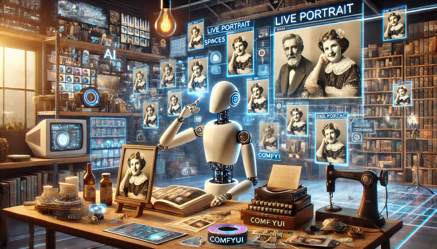 AI「Live Portrait」の使い方！自然な表情を操り、誰でも静止画に命を宿す！